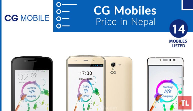 CG Mobile Price in Nepal 2017 | CG Mobiles in Nepal