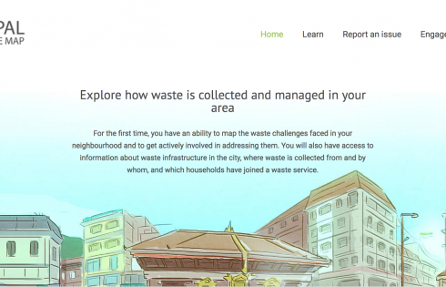 Use of Data & Technology for Promoting Waste Sector Accountability in Nepal