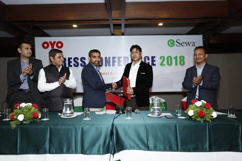 OYO Customers Can Now Book and Pay For Rooms via eSewa