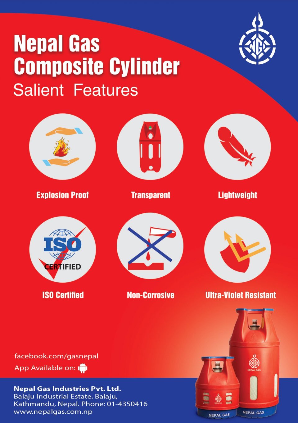 Nepal Gas Launches Non-explosive Cylinders