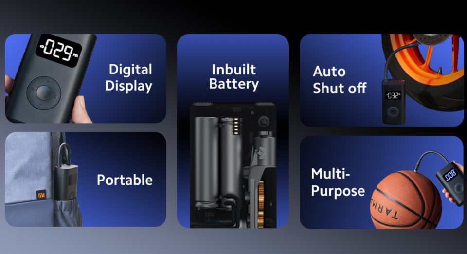 Mi Portable Electric Air Compressor Price in Nepal: Specs, Features, Buy