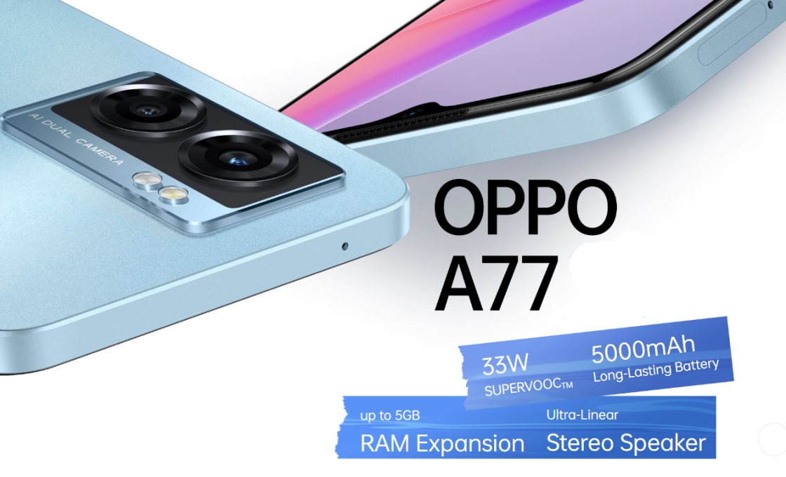 Oppo A77 Price in Nepal, Specs, Camera, Battery