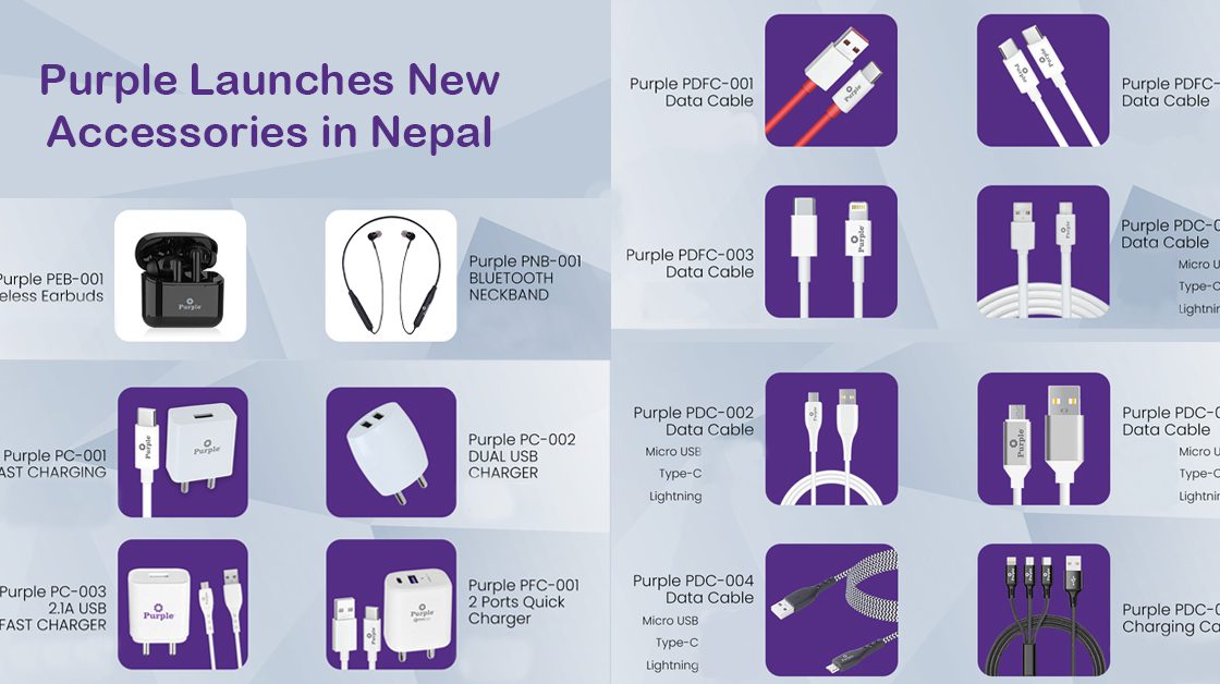 Purple Launches a Bunch of New Accessories in Nepal