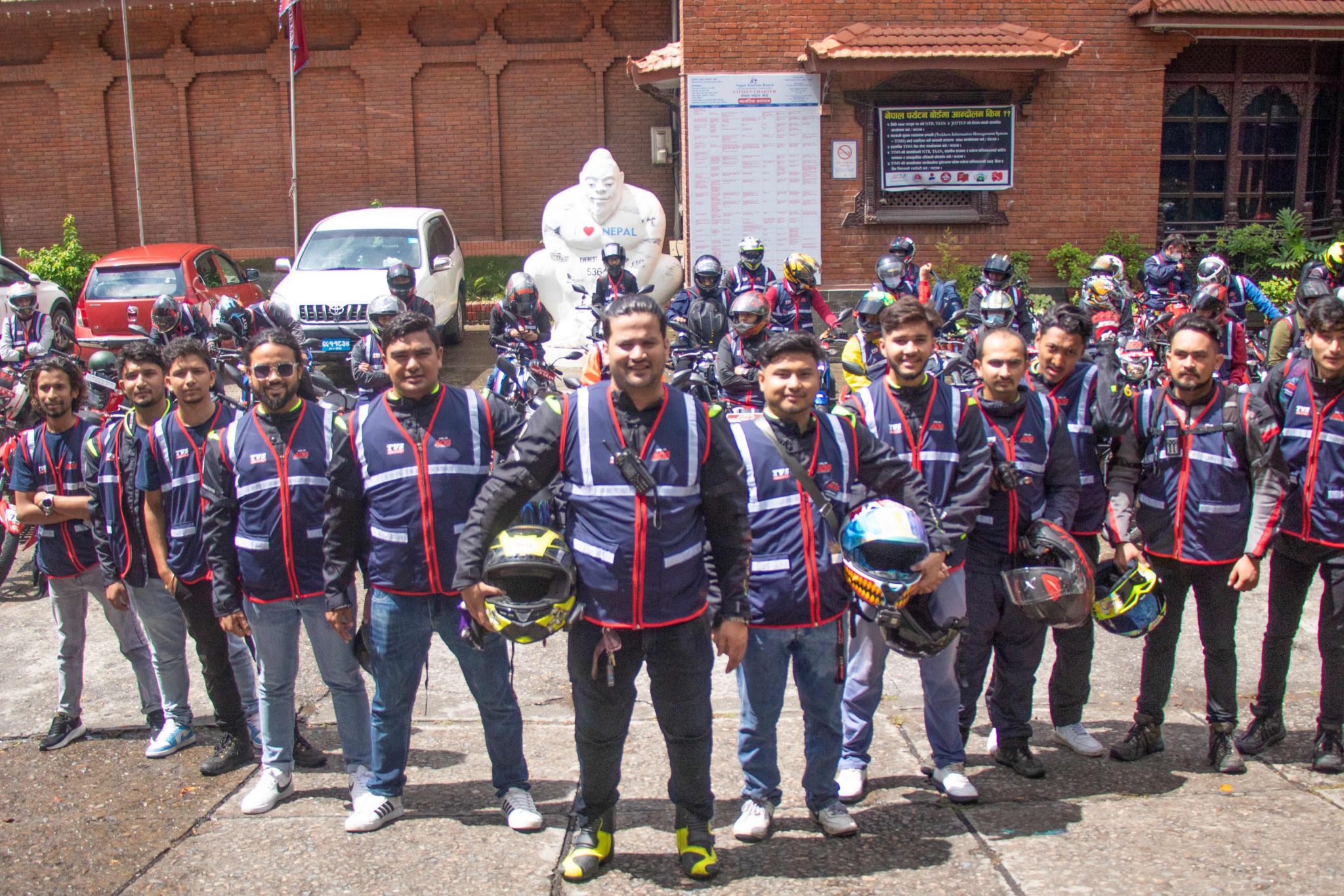TVS AOG Showcases Unity in Marshal Meet and Anniversary Ride!