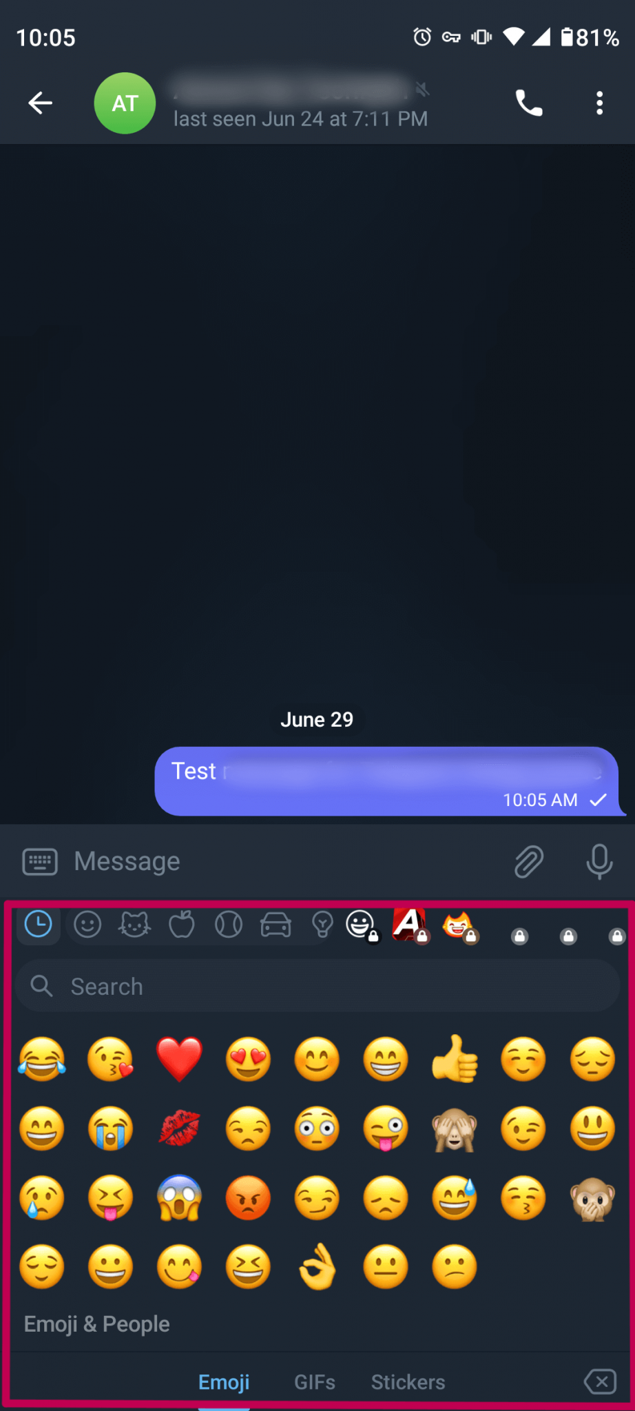 What Do Icons and Symbols Mean on Telegram
