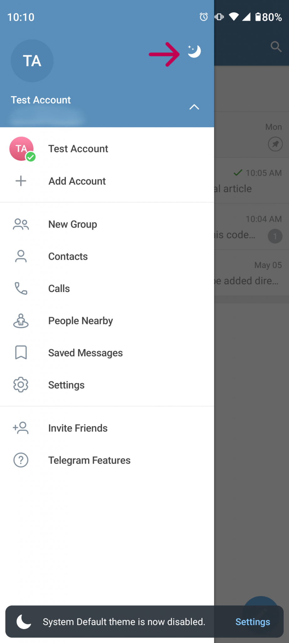 What Do Icons and Symbols Mean on Telegram