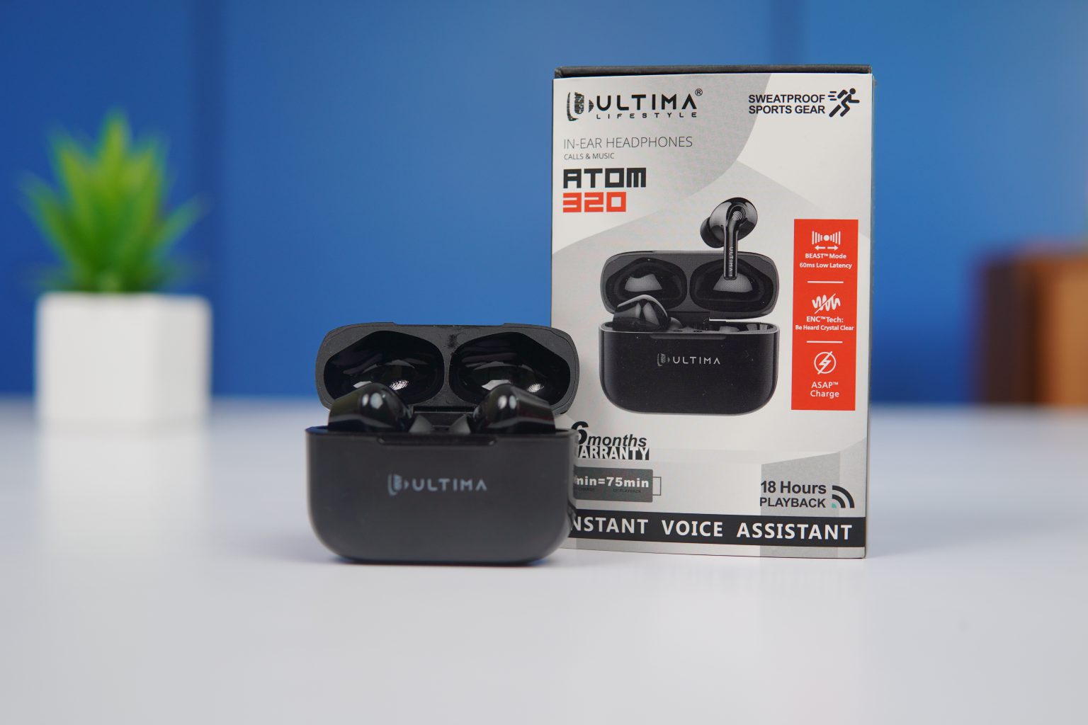 Ultima Atom 320 Review: Decent Affordable TWS Earbuds