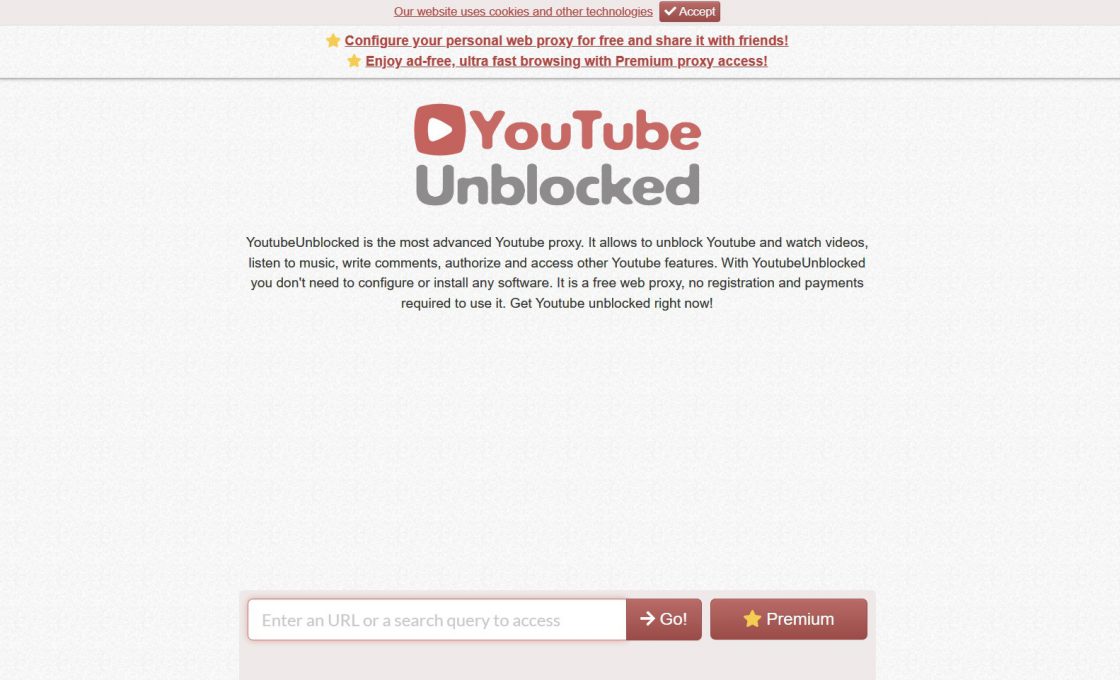 5 Free Proxy Websites to Unblock YouTube Videos